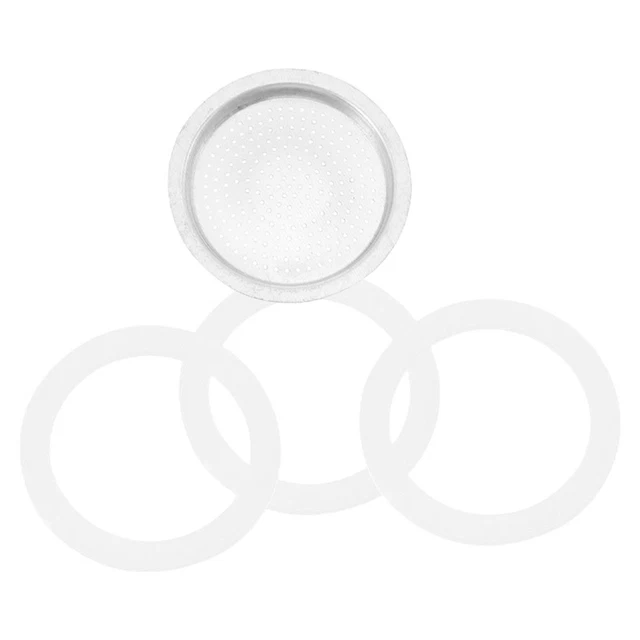 ESPRESSO MAKER PARTS Machine Replacement Coffee Pot Silicone Gasket $15 ...