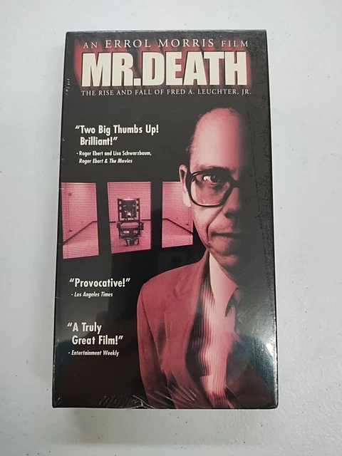 MR. DEATH THE Rise and Fall of Fred A. Leuchter Jr VHS Blockbuster ...