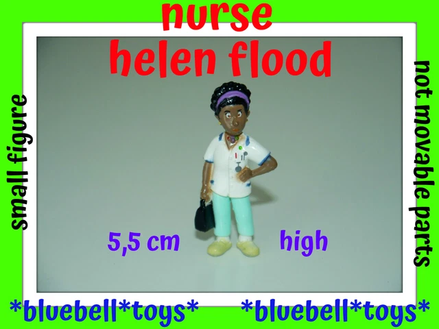 FIGURINES ARTICULÉES POMPIER Sam INFIRSE HELEN FLOOD non mobile petite ...