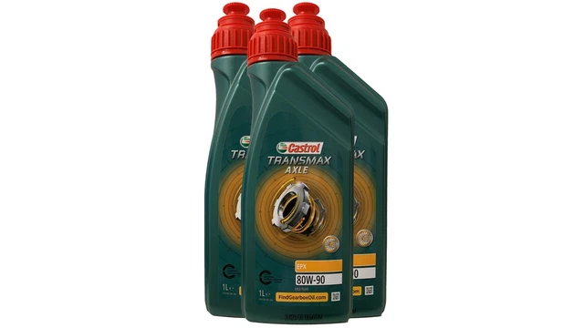 CASTROL AXLE EPX 80W-90 3x1 Litro Api GL-5, Zf Te-Ml 16B,17B,19B,21A £ ...