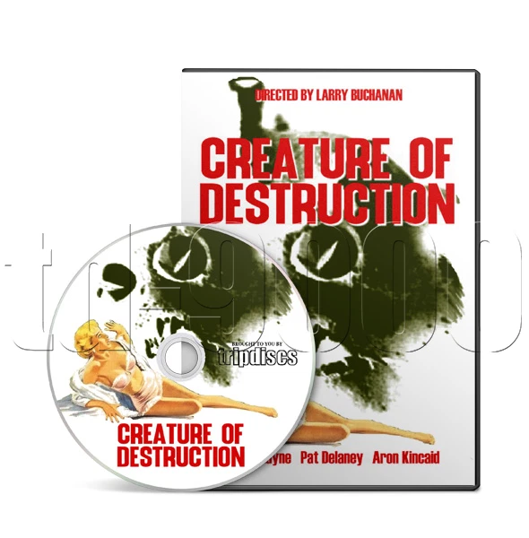 CREATURE OF DESTRUCTION (1968) Horror, Sci-Fi Movie on DVD £10.79 ...