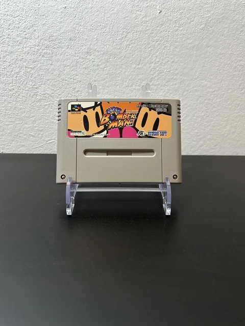 SUPER BOMBERMAN SUPER Famicom SFC SNES Nintendo Japan Imported Ntscj ...
