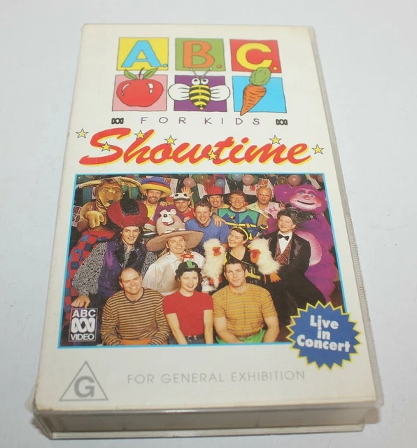 ABC FOR KIDS Showtime VHS Video 1998 ABC Video $9.99 - PicClick AU