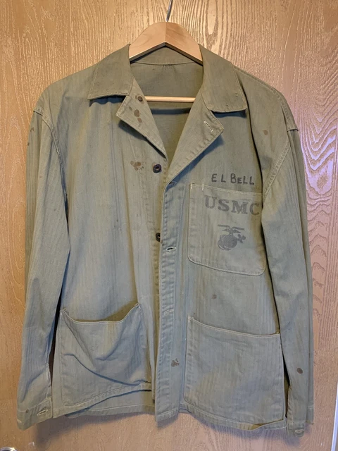 WW2 USMC P41 HBT Jacket £238.46 - PicClick UK