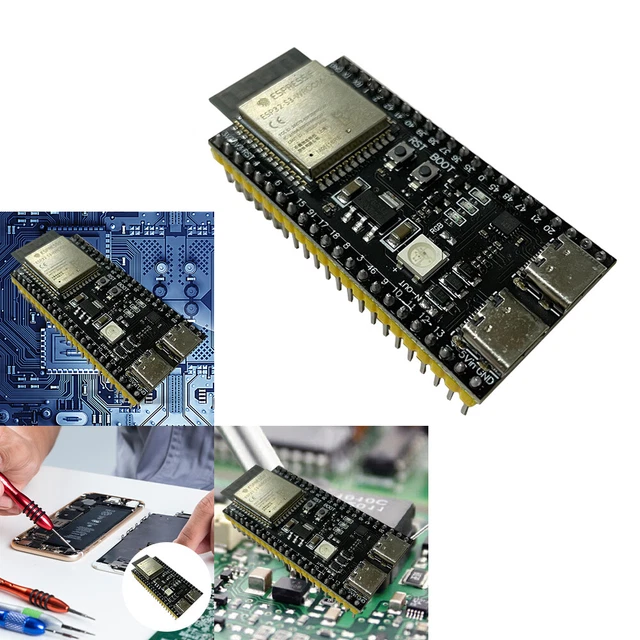 Esp32 Esp32 S3esp32 C3 Wifibt Ble Module Dual Type C Development Board Core £947 Picclick Uk