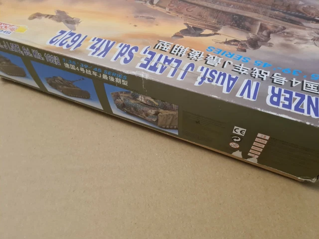 DRAGON PANZER IV Ausf.J Late Sd.Kfz. 162/2 Model Kit 6080 in 1:35 Scale ...