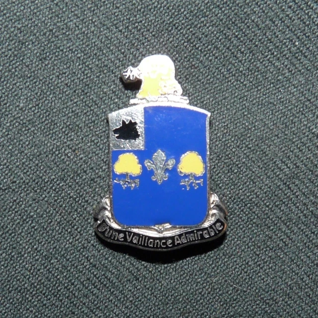ORIGINAL WW2 US Army 39th Infantry Regiment Pinback Cloisonne DUI Crest ...