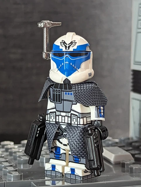 LEGO STAR WARS Custom Printed Clone 501st Legion 104th Wolfpack Captain ...