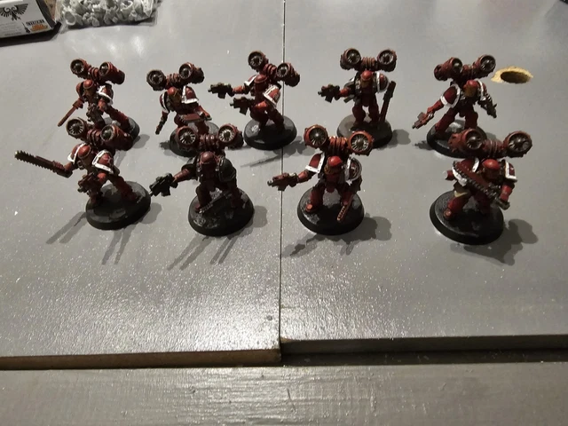 FORGE WORLD WARHAMMER 30k 40k Space Marine Mk2 assault marine squad ...