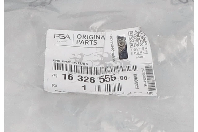 ORIGINAL ZIERLEISTENSATZ, RADLAUF vorne für Peugeot Rifter (K9 ...