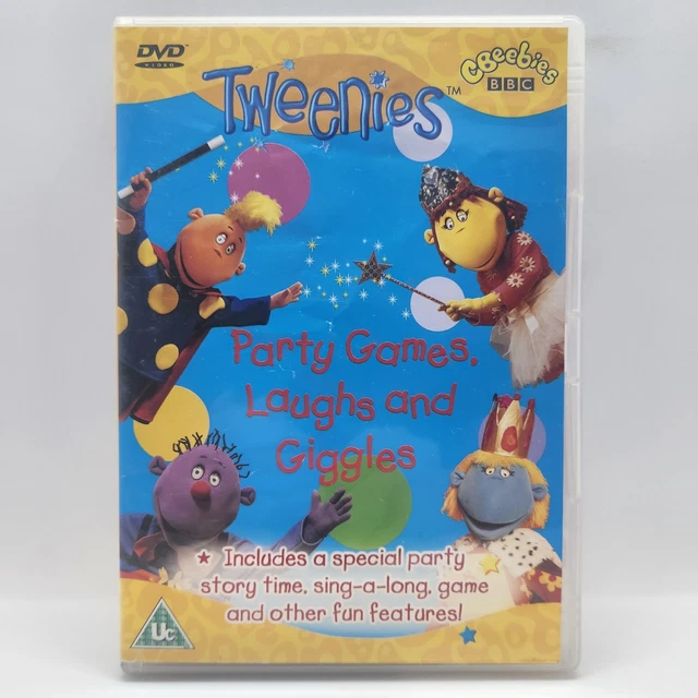 TWEENIES: PARTY GAMES, Laughs and Giggles (2003) CBeebies / Region 2 ...