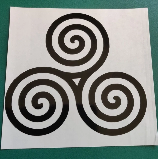CELTIC TRISKELL LOGO 2 - Auto/Van/Wohnmobil/Fahrrad Aufkleber Aufkleber ...