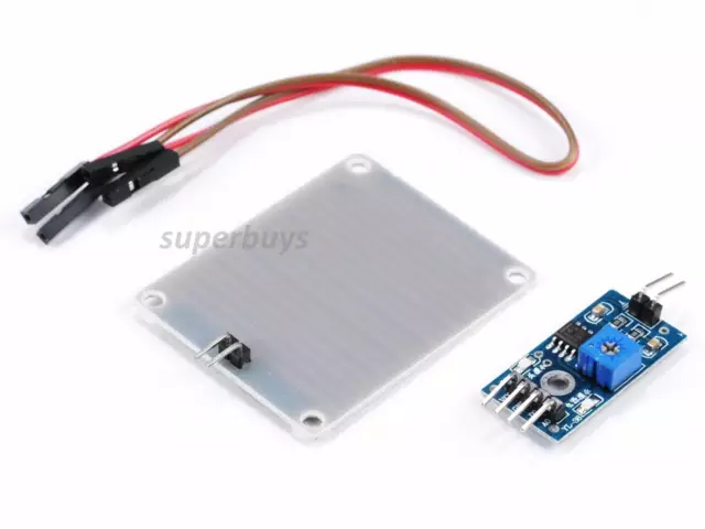 Rain Water Level Sensor Module Detection Raindrop Humidity Arduino