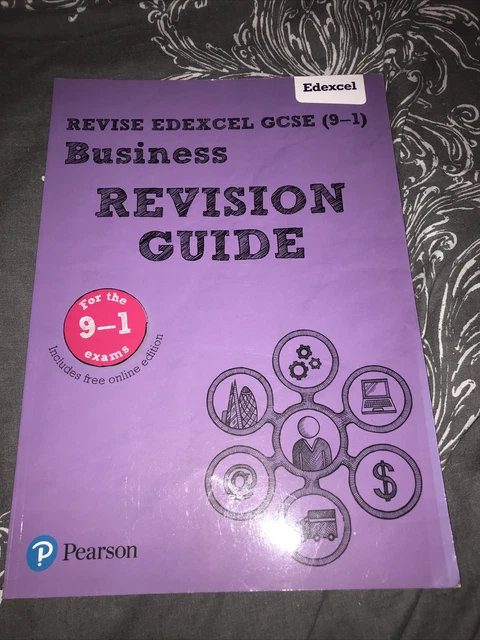 PEARSON REVISE EDEXCEL GCSE (9-1) Business Revision Workbook: for home ...