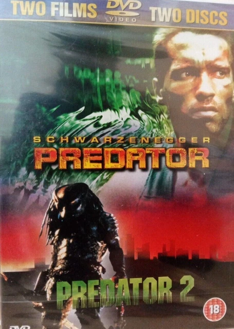 PREDATOR 1 & 2 Box Set (DVD) Arnold Schwarzenegger £2.95 - PicClick UK