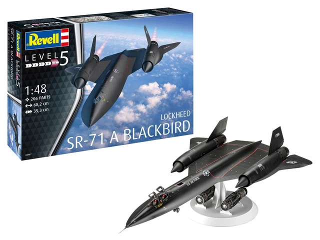 REVELL 04967 LOCKHEED Sr-71 A Blackbird Model Revell 1/48 £87.29 ...