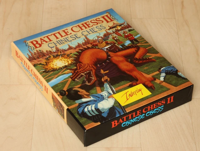 DISQUE D'ÉCHECS CHINOIS Battle Chess II 3,5" (Amiga, 1991, boîte) EUR ...