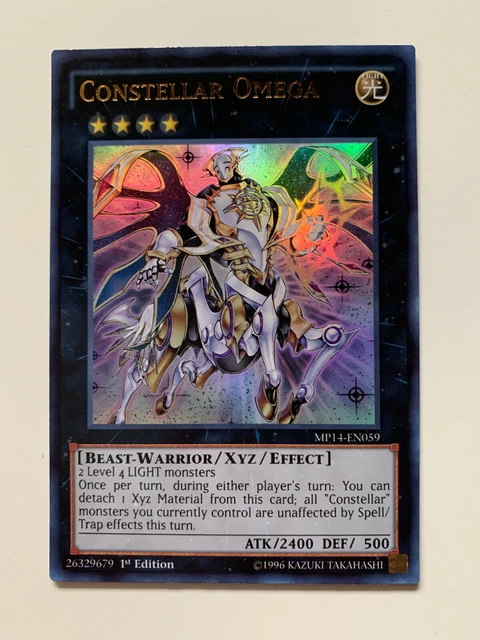 CONSTELLAR OMEGA MP14-EN059 1st Edition Ultra Rare - Yu-Gi-Oh $5.15 ...