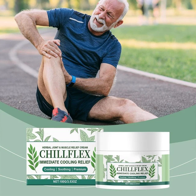 100G HERBAL JOINT & Muscle Relief Cream Chillflex Immediate Cooling ...