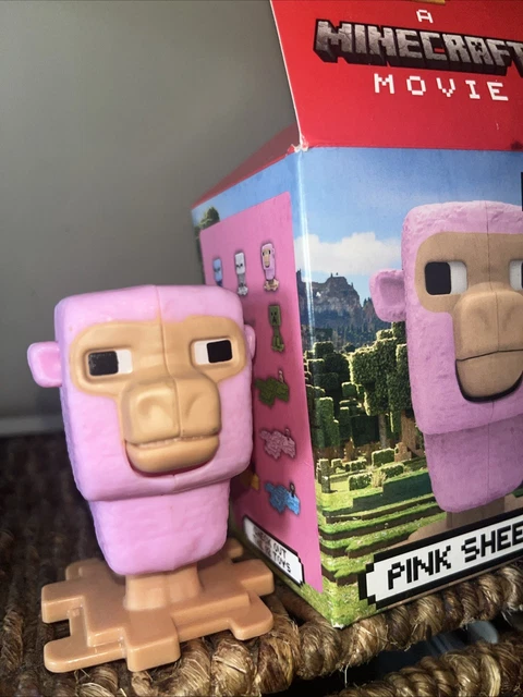 2025 MCDONALD’S MINECRAFT Movie Happy Meal Toy # 8 Pink Sheep - NEW $27.46 - PicClick CA
