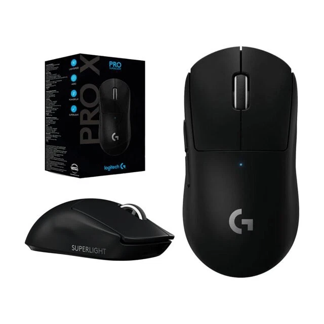LOGITECH G PRO X SUPERLIGHT Wireless Gaming Mouse, Black £115.00 ...