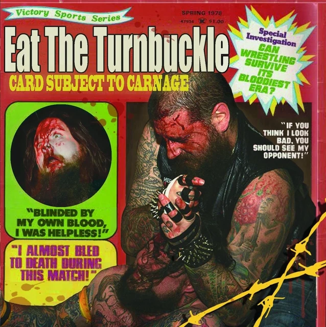 EAT THE TURNBUCKLE Card Subject to Carnage (CD) EUR 14,74 - PicClick FR