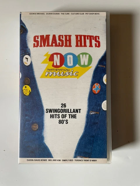 NOW THAT'S WHAT I Call Music "Smash Hits" VHS - 26 swingorillant hits ...