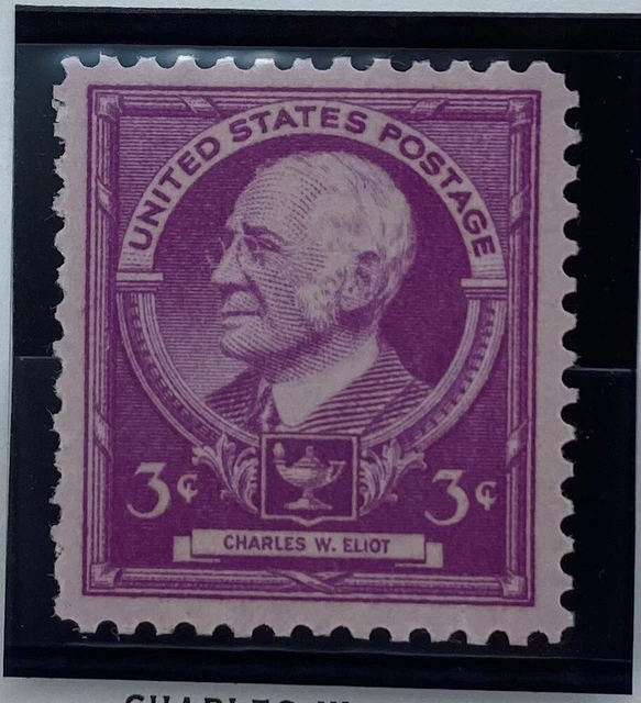 TIMBRE-POSTE DES ANNÉES 1940 Charles W. Eliot Us Inutilisé EUR 1,48 - PicClick FR