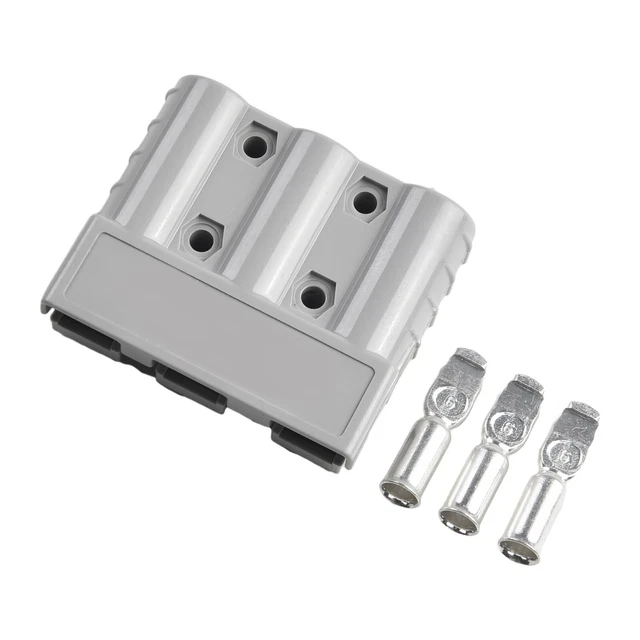 SAFE 3 PIN Plug for 50A For Anderson Style Connectors and Installation ...