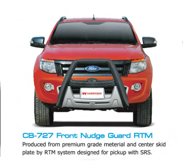 FRONT GRILLE NUDGE Guard Bumper For Ford Ranger T6 Ute Xlt Wildtrak ...