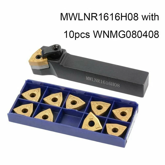 OUTIL DE TOURNAGE de tour de qualit professionnelle MWLNR1616H08 et inserts WN EUR 37,91 ...