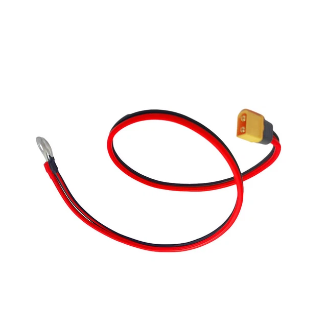 XT60 TO O Ring Terminal Cable Male to O Ring Connector Cable with 12AWG ...