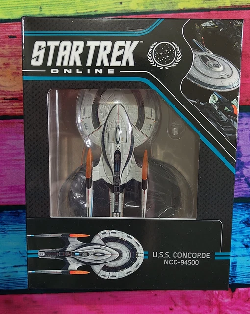 STAR TREK STARSHIPS Online U.S.S. Concorde STO : Eaglemoss Hero ...