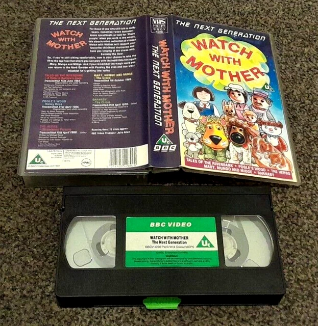 WATCH WITH MOTHER The Next Generation Bbc Video Pal Vhs Video Kids ...