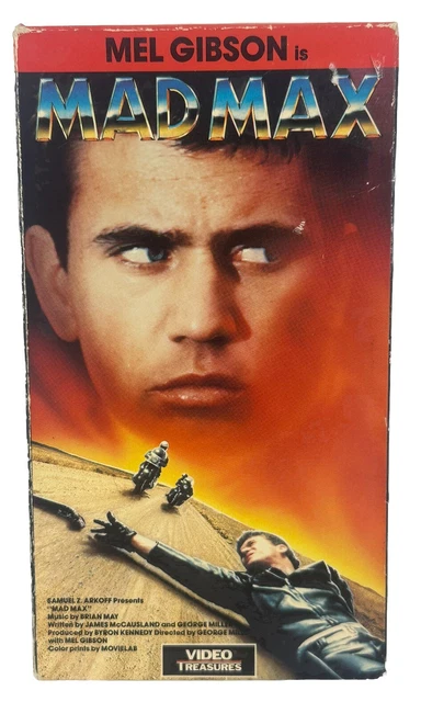 MAD MAX (VHS) Video Treasures 1990 Mel Gibson £8.17 - PicClick UK