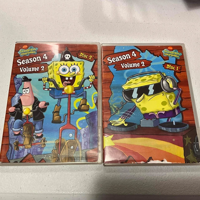 Spongebob Squarepants Season 4 Vol 1 Dvd 2006 2 Disc Set £961 Picclick Uk