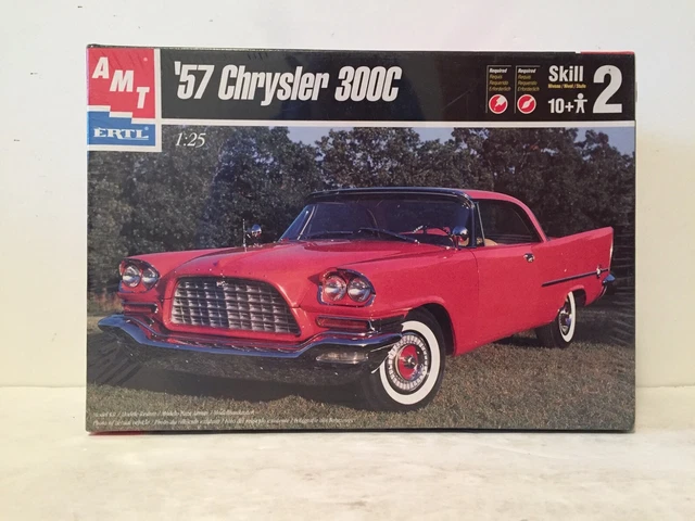 SEALED AMT 1957 Chrysler 300C 1:25 scale Model Kit #30046 $16.95 - PicClick