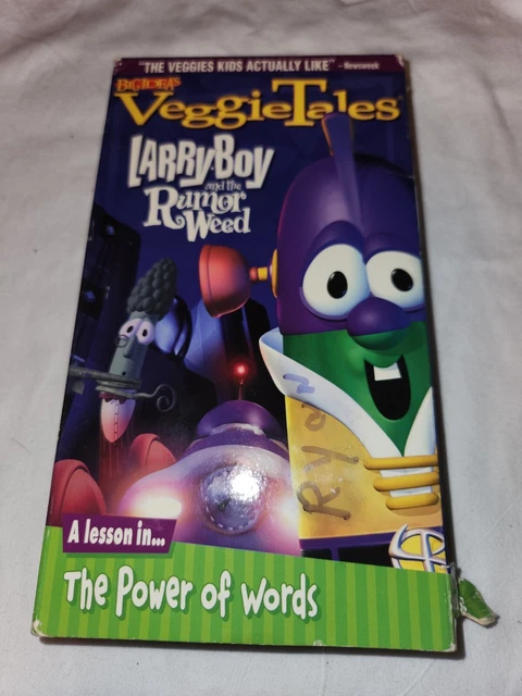 VEGGIE TALES: LARRY BOY and the Rumor Weed 1999 VHS Christian £6.75 ...