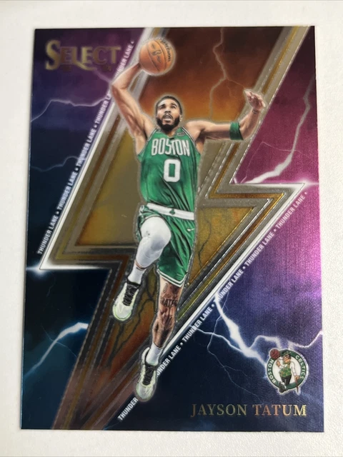 2023-24 PANINI NBA Select Jayson Tatum Thunder Lane inserto NBA Boston Celtics EUR 1,83 ...