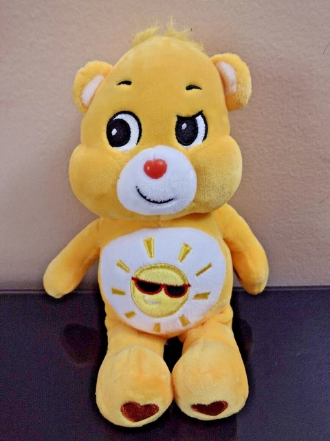 CARE BEARS YELLOW Funshine Bear Rare 2020 Plush 10" Sunshine £4.88 ...