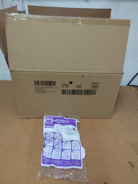 FREEGO ABBOTT ENTERAL Feeding Screwcap Set Enfit Connector S752 X 56 ...