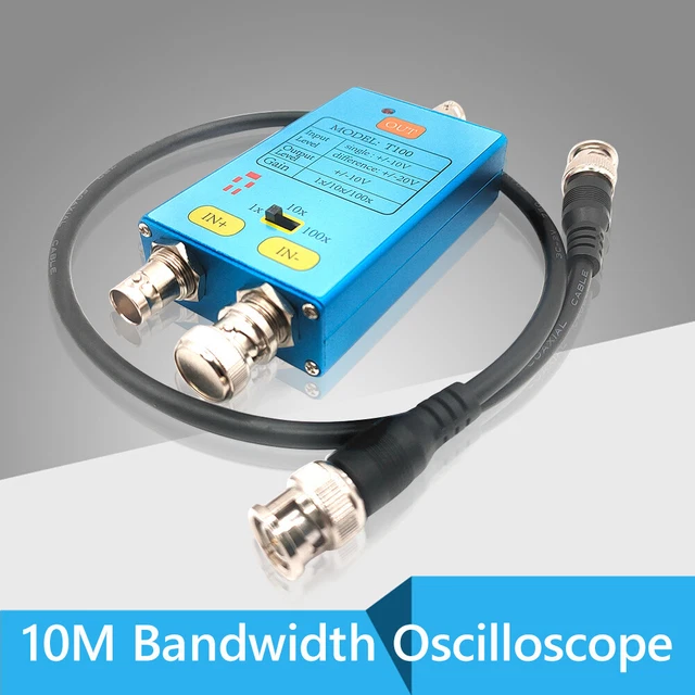DIFFERENTIAL PROBE 1X/10X/100X Signal Measurement Tool for Maintenance ...