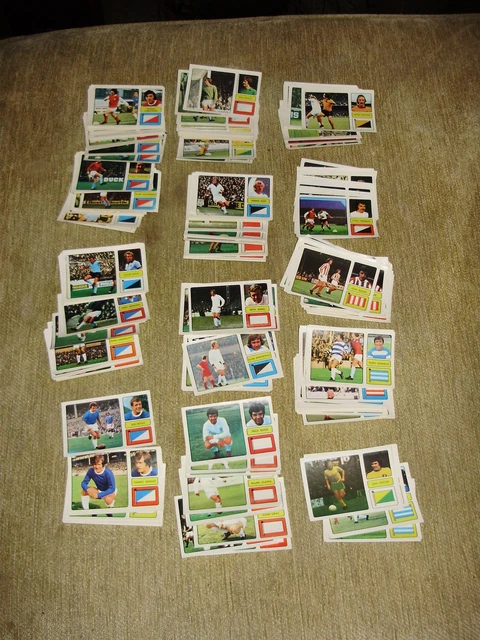 10 FKS WONDERFUL World of Soccer Stars stickers 1973/74 - Choose 10 ...