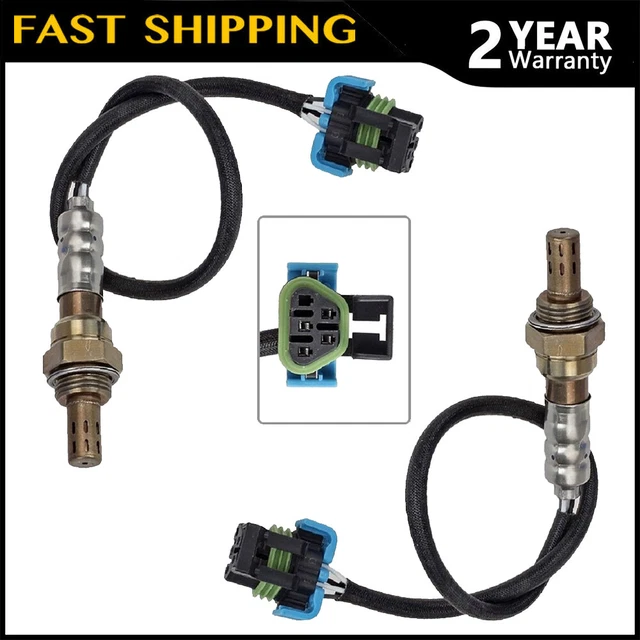 2X OXYGEN O2 Sensor Upstream For 2010-2011 Cadillac SRX 3.0L 2012-2014 ...