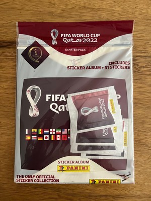 PANINI ALBUM QATAR 2022 - STARTER PACK - ENGLISH VERSION in Blister (b ...