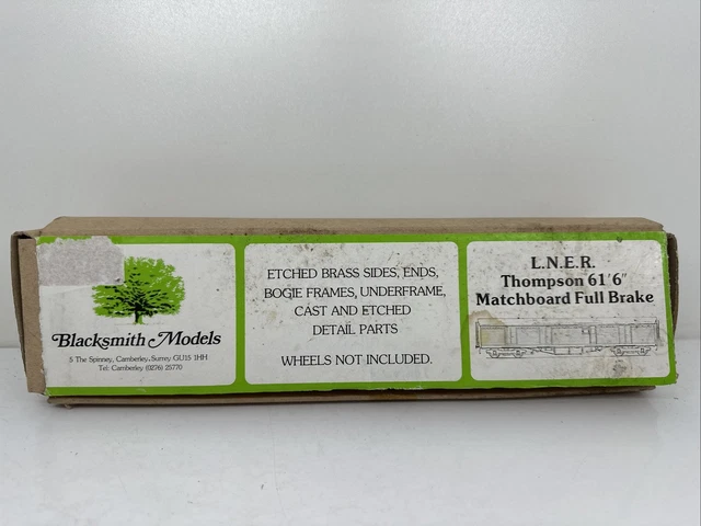 BLACKSMITHS MODELS LNER Thompson 61”6’ Matchboard Full Brake £27.50 ...