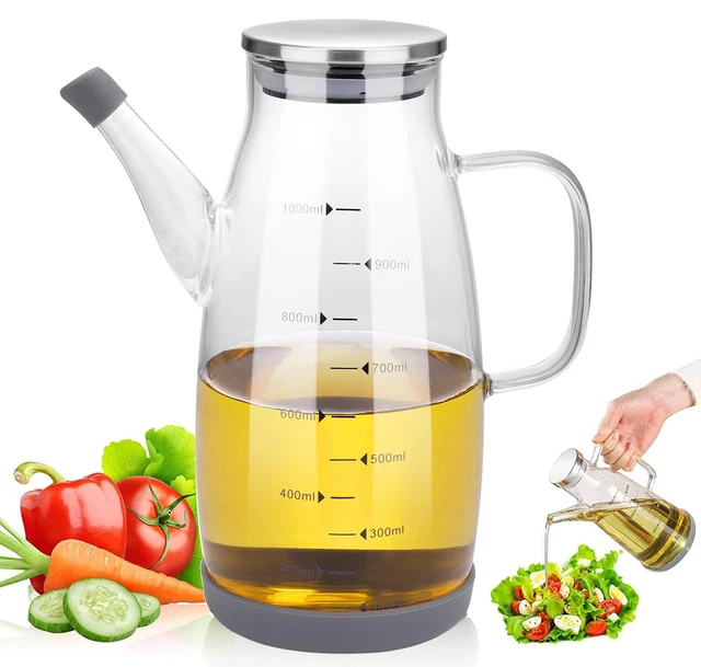 COOKING OIL DISPENSER Handheld Oil Bottles Kitchen Leakproof Olive Oil Dispenser £10.92 ...