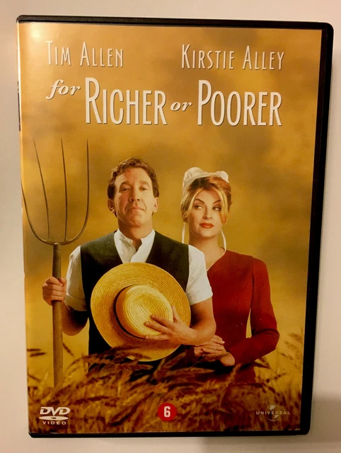 FOR RICHER OR POORER DVD - Tim Allen / Kirstie Alley RARE OOP Region 2 ...