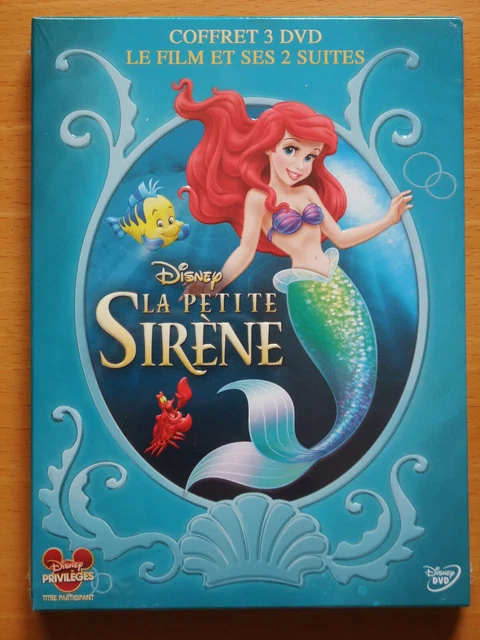COFFRET 3 DVD La Petite Sirene Disney La Trilogie Integrale Neuf Sous Blister EUR 55,00 ...