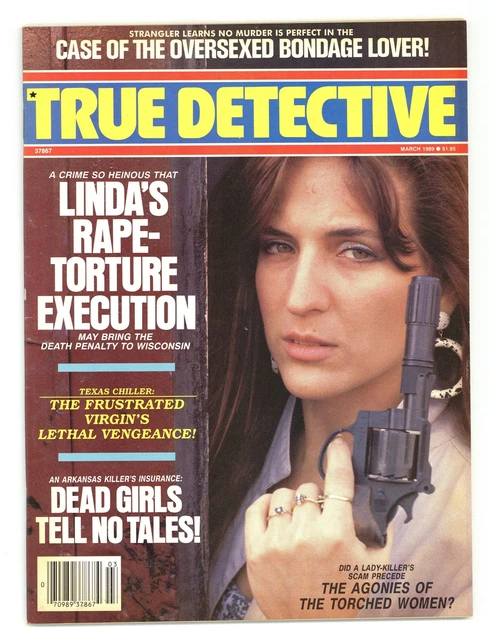 TRUE DETECTIVE MAGAZINE Vol. 127 #3 FN 6.0 1989 £5.00 - PicClick UK